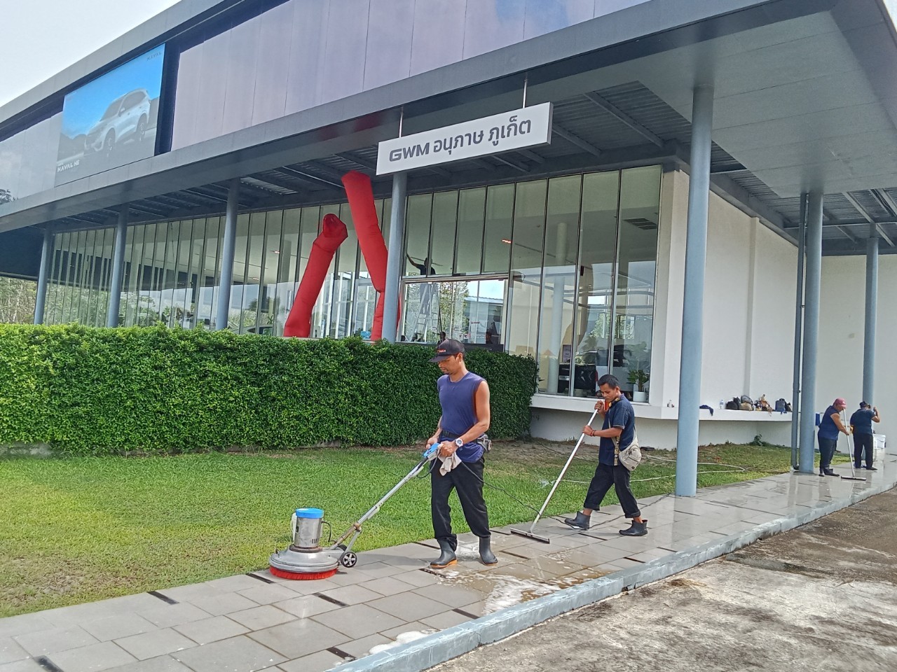 งาน Big Cleaning GWM ถลาง - ผู้ให้บริการบริหารจัดการอาคารแบบครบวงจร